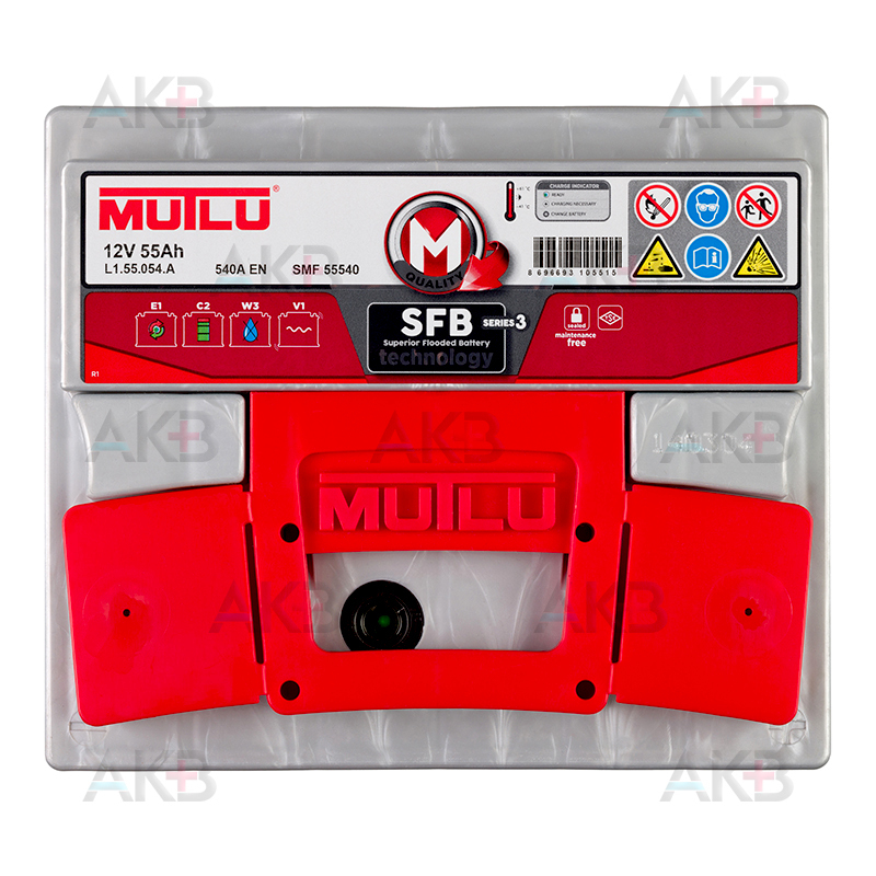 Аккумулятор Mutlu SFB 3 55540 55 Ач 540A обр. пол. (207x175x190) L1.55.054.A купить в интернет ...