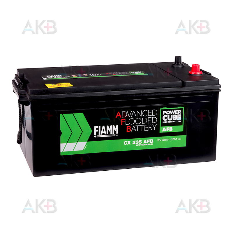 Аккумулятор Аккумулятор Fiamm Power Cube AFB 235 Ah 1200A (518x276x242 ...